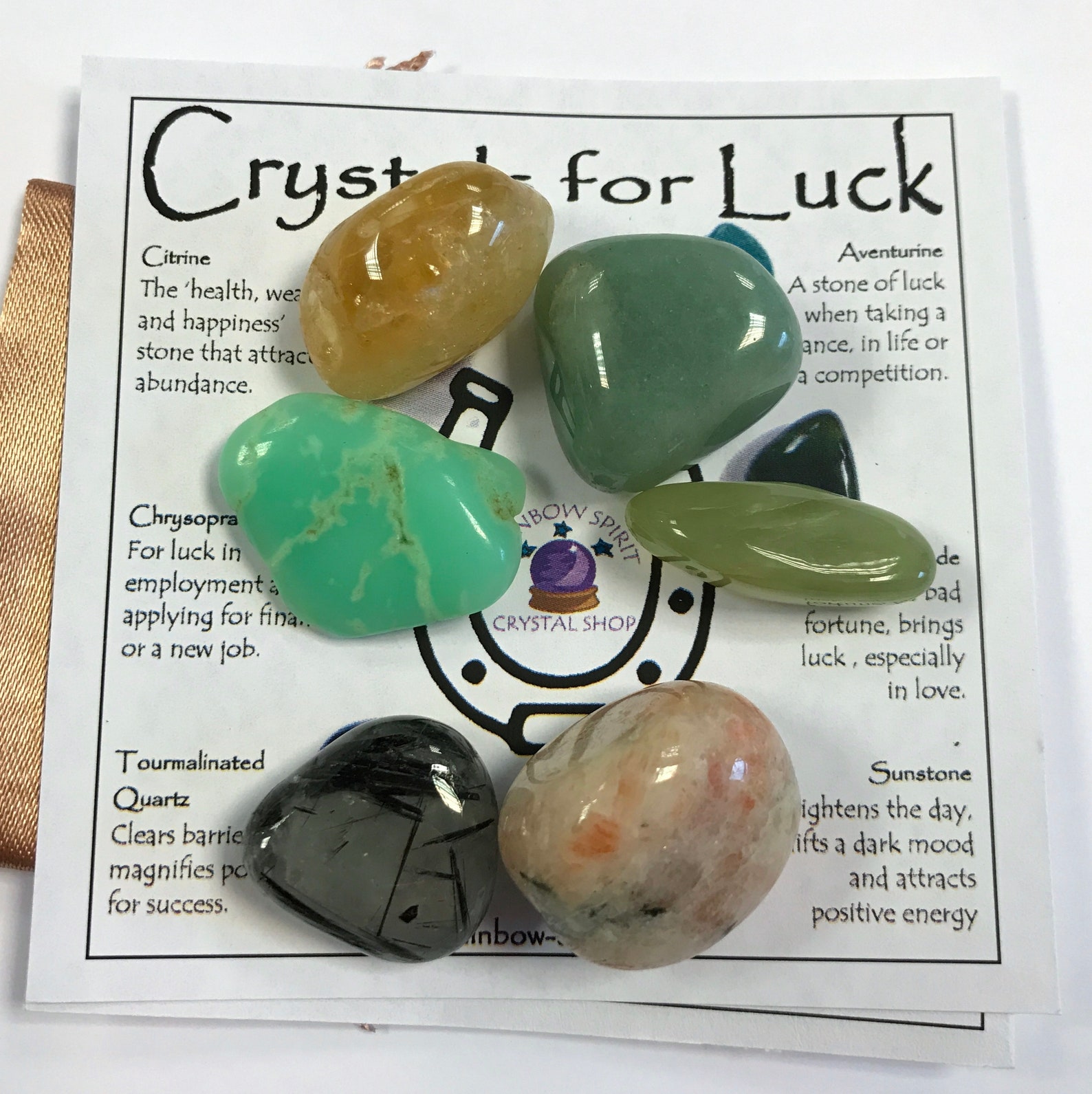 Crystals of Luck Set - Etsy