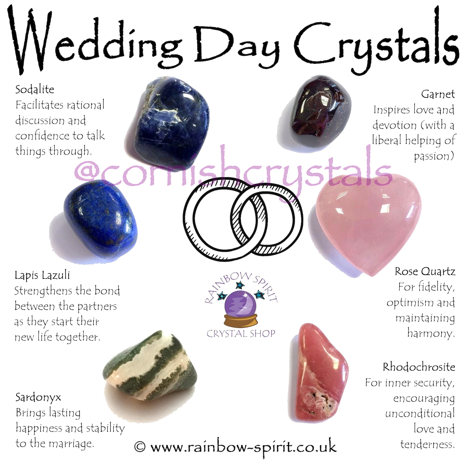 Wedding Day Crystal Set - Etsy