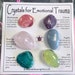 Emotional Trauma Support Crystal Set - Etsy