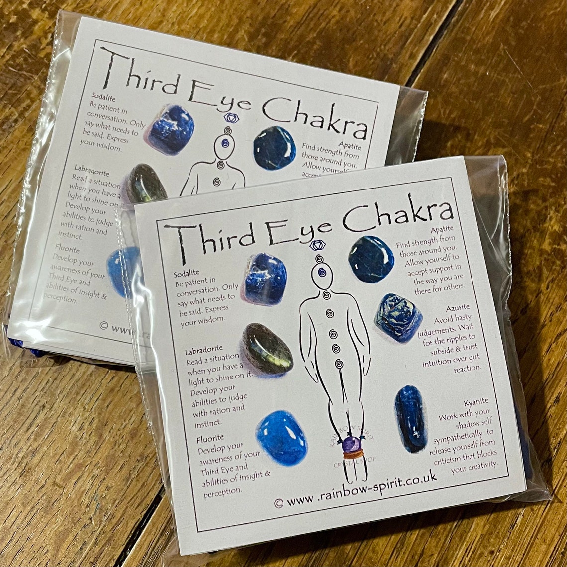 Third Eye Chakra Crystal Set | Etsy