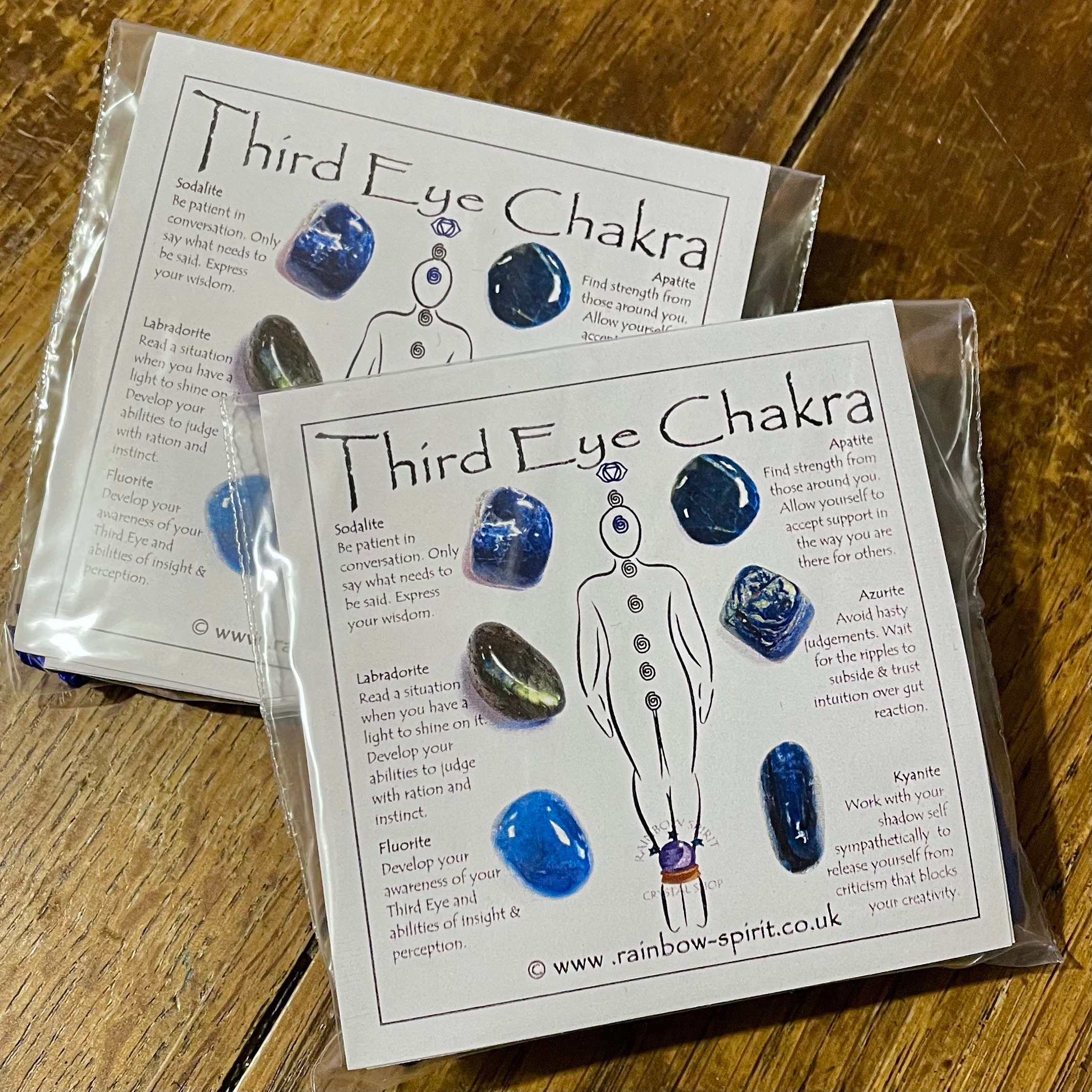 Third Eye Chakra Crystal Set - Etsy UK