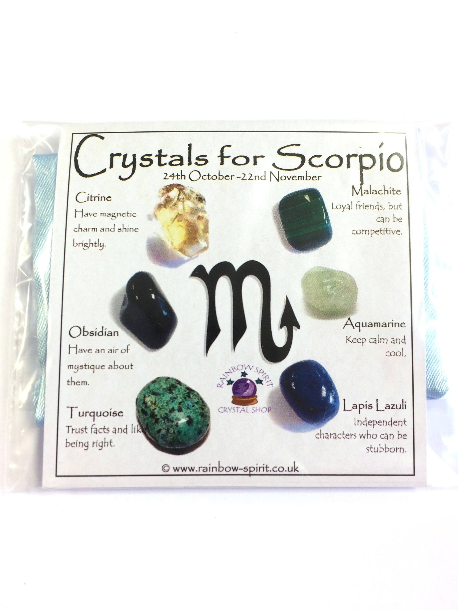 Scorpio Birthstones Crystal Set - Etsy Australia