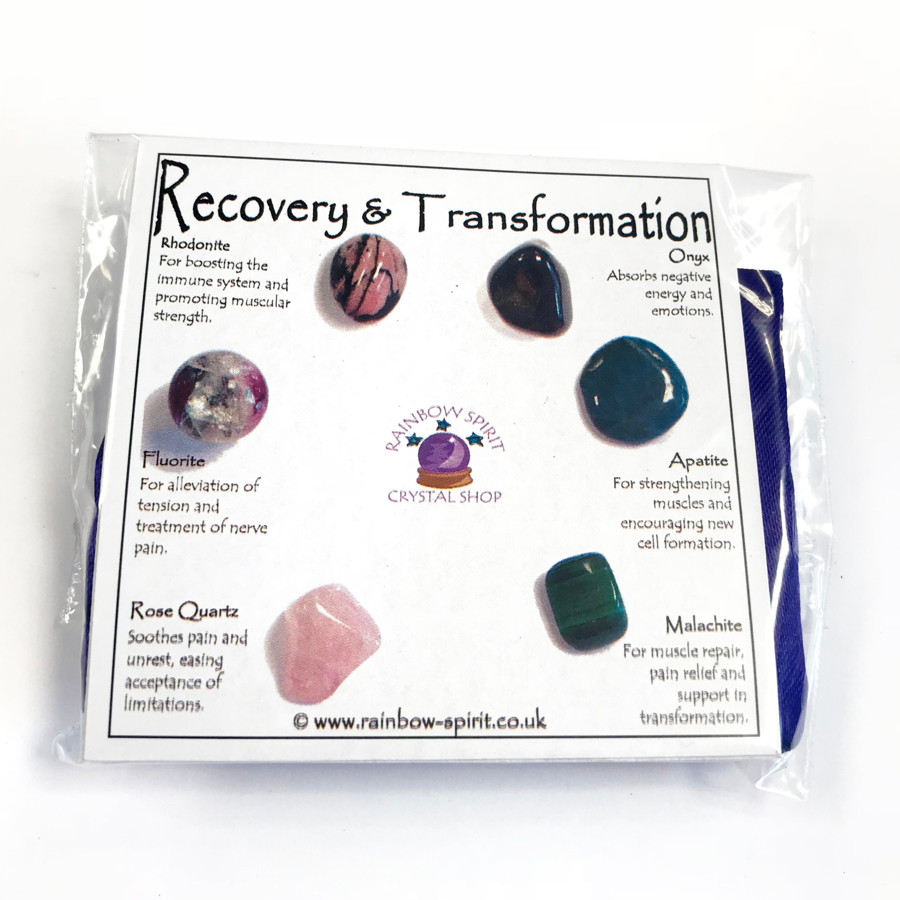 Recovery & Transformation Crystal Set | Etsy UK