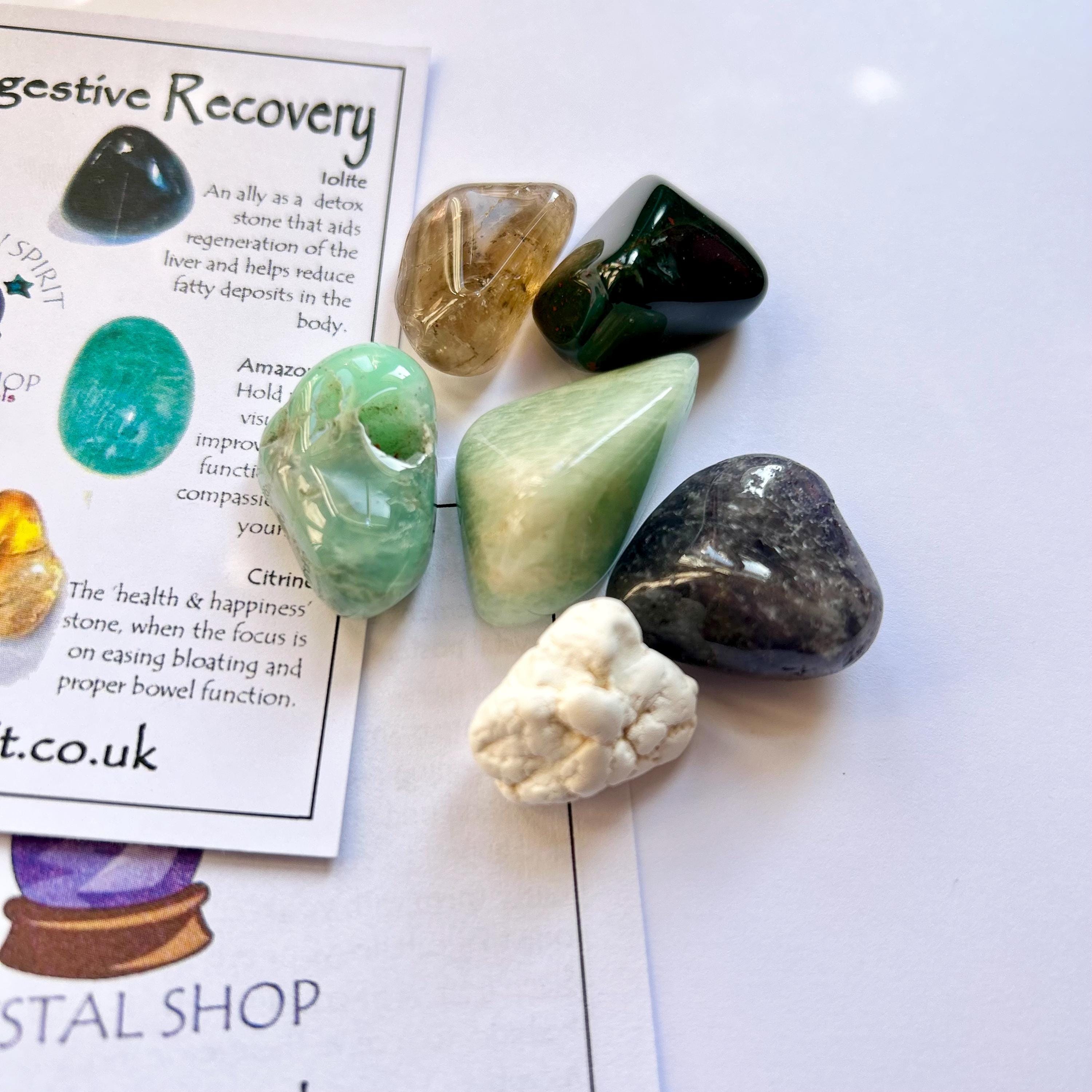 Digestive Recovery Crystal Set - Etsy