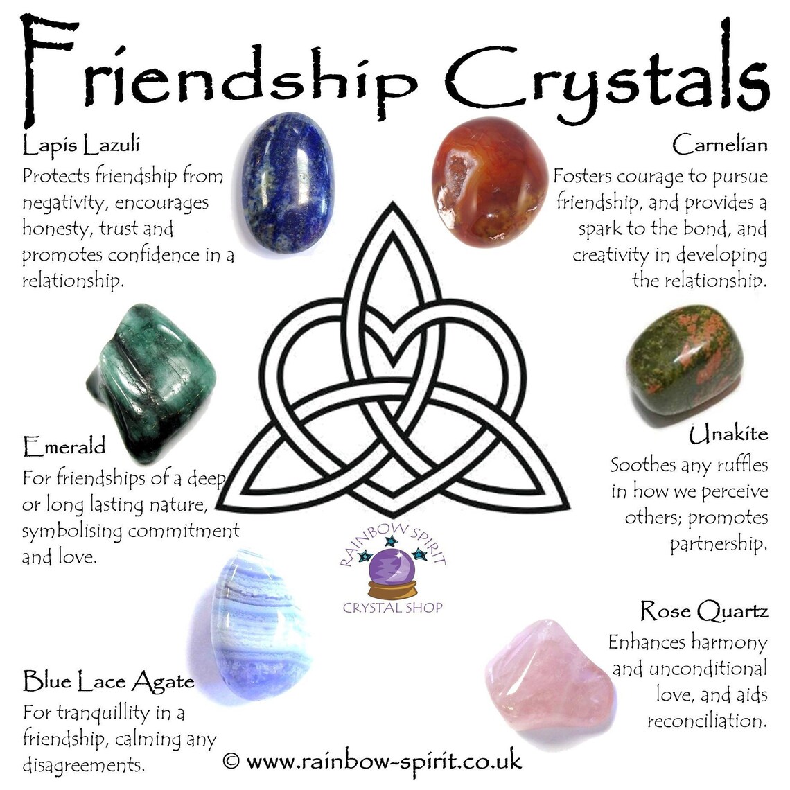 Friendship Crystal Set | Etsy
