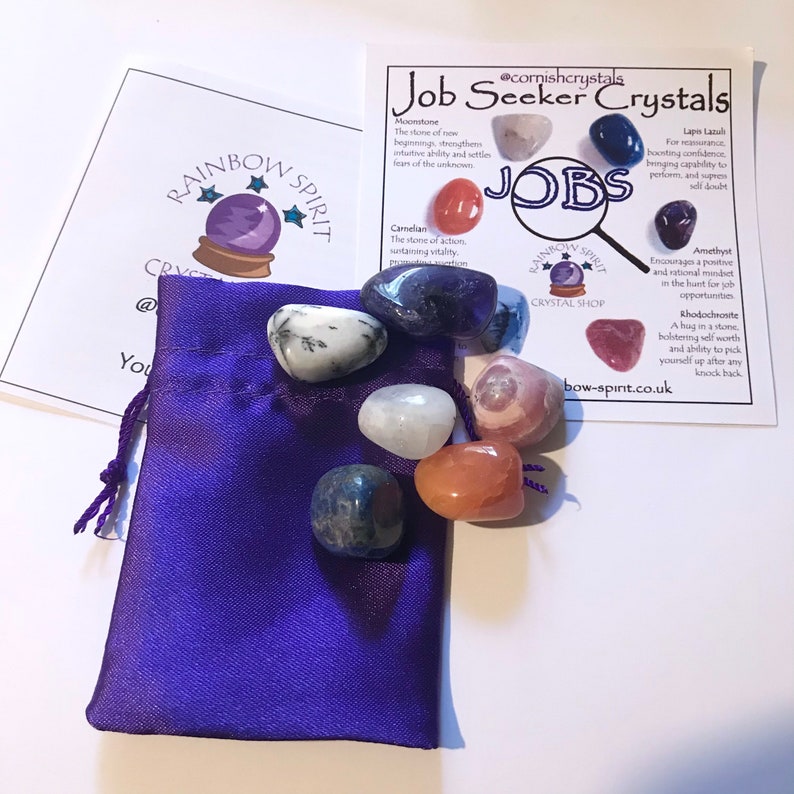 Job Seekers Crystal Set - Etsy