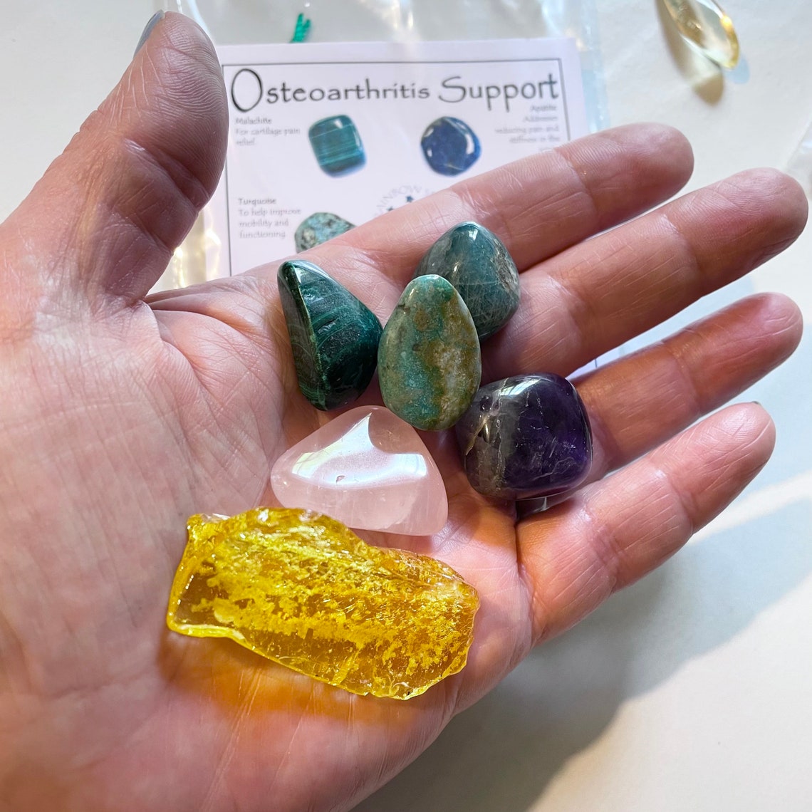 Osteoarthritis Crystal Support Set - Etsy