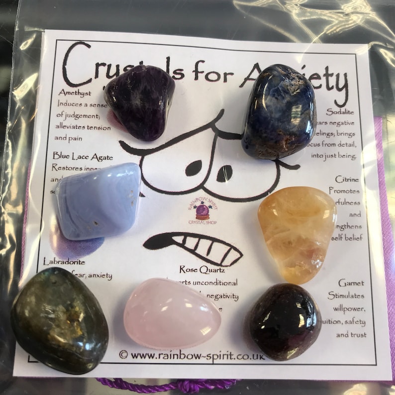 Crystal Set for Anxiety Support - Etsy Canada