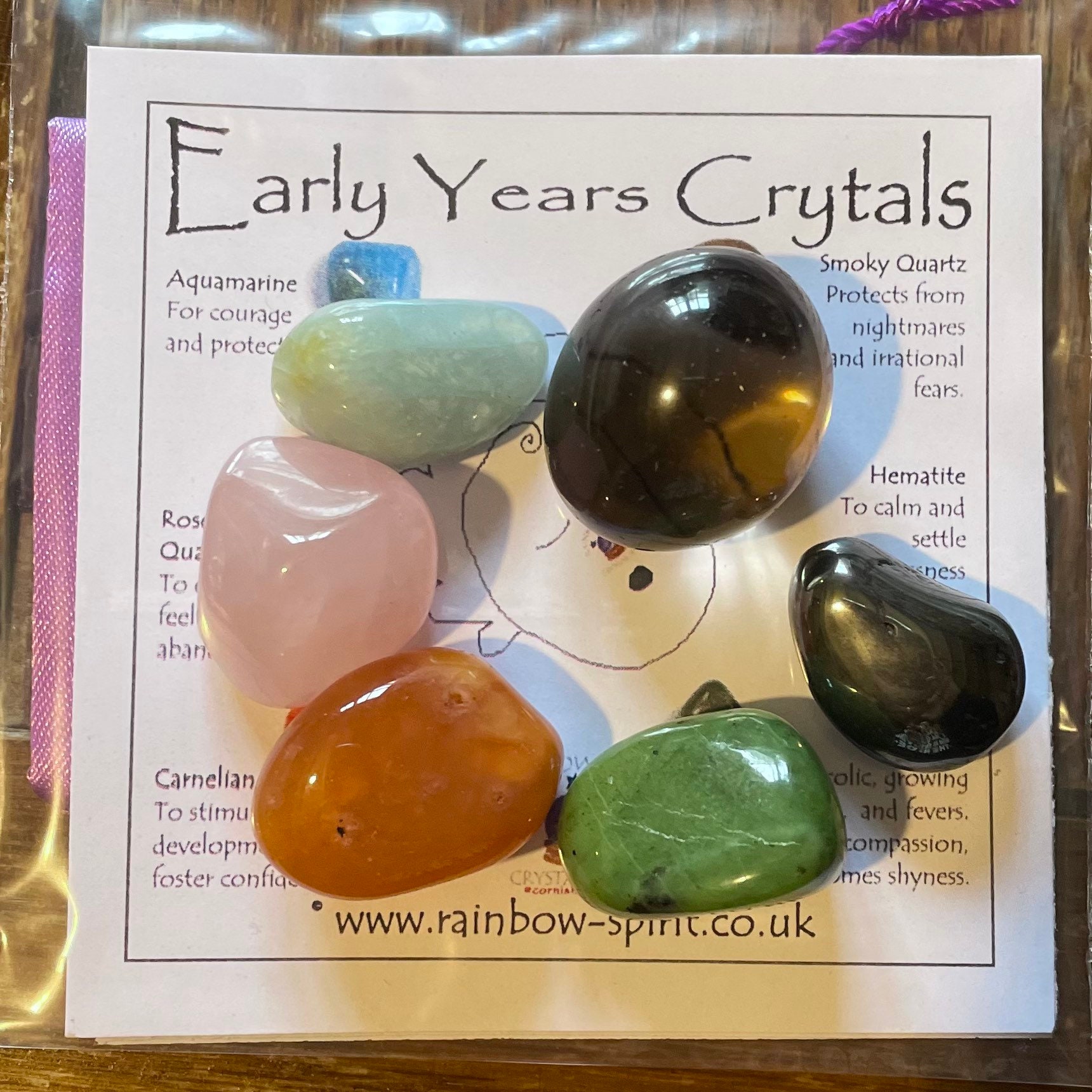 Baby's Crystal Set for Early Years Children - Etsy