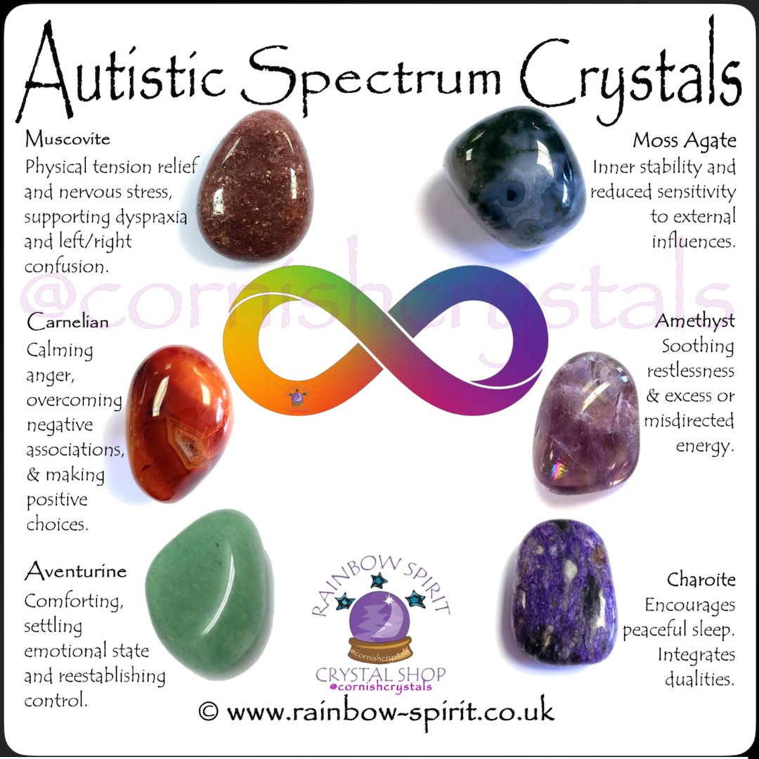Autistic Spectrum Support Crystals - Etsy