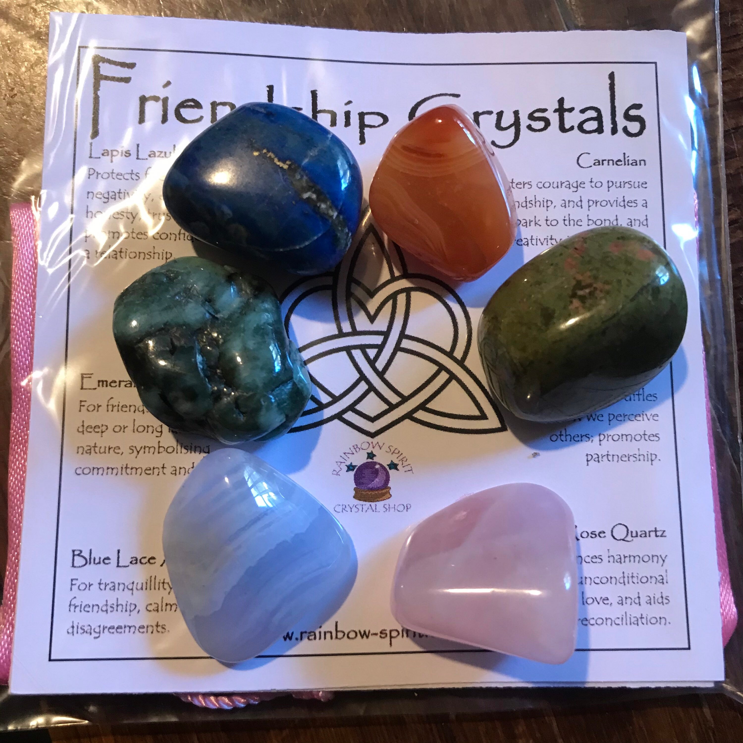 Friendship Crystal Set | Etsy