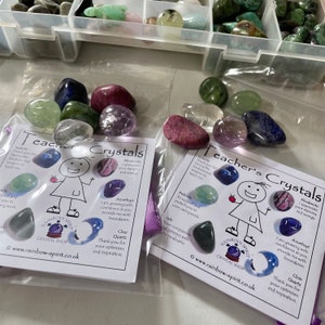 Teacher's Gift Crystal Set - Etsy