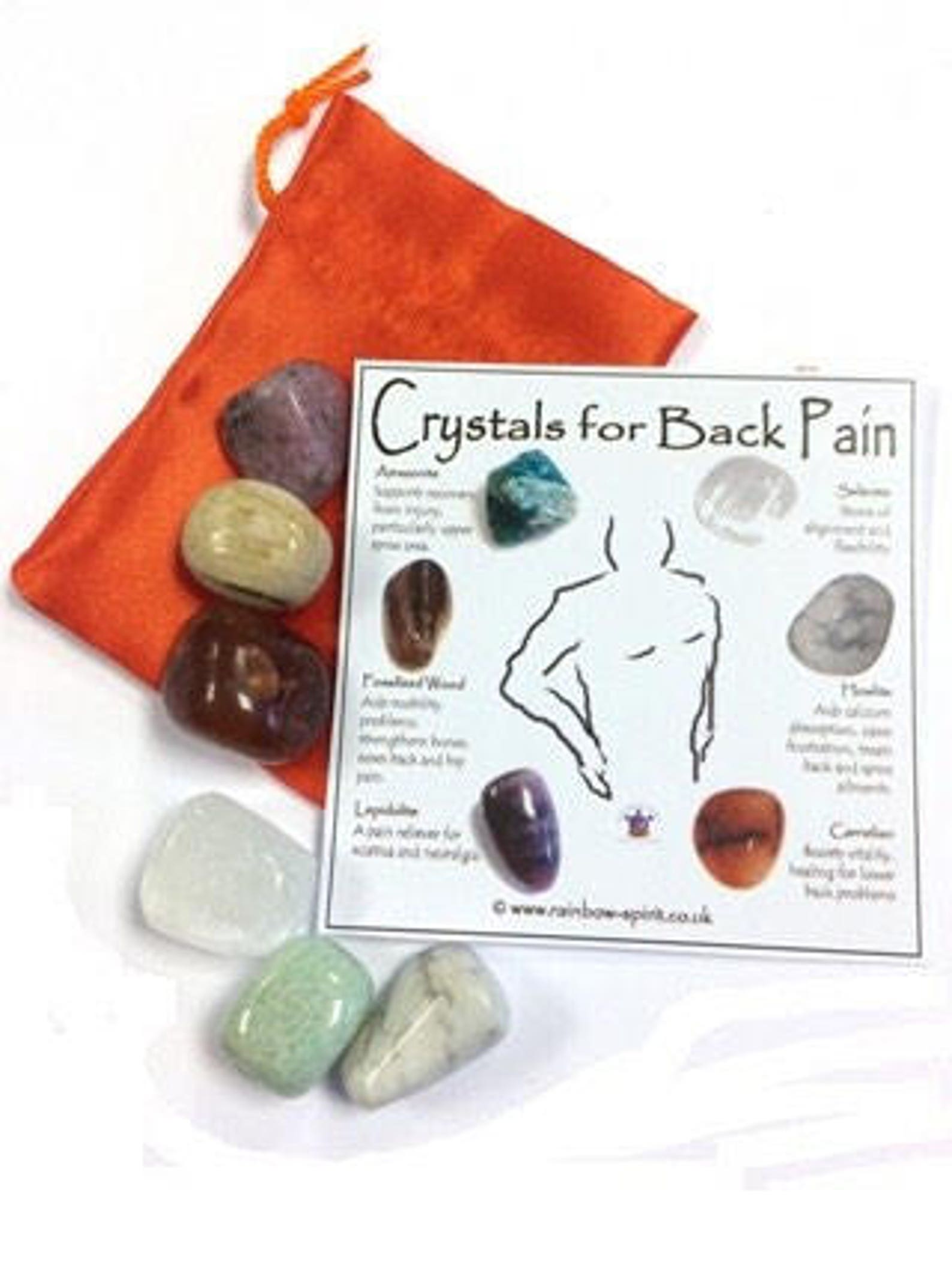 Crystal Set for Back Pain - Etsy UK