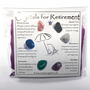Crystals for Retirement | Etsy