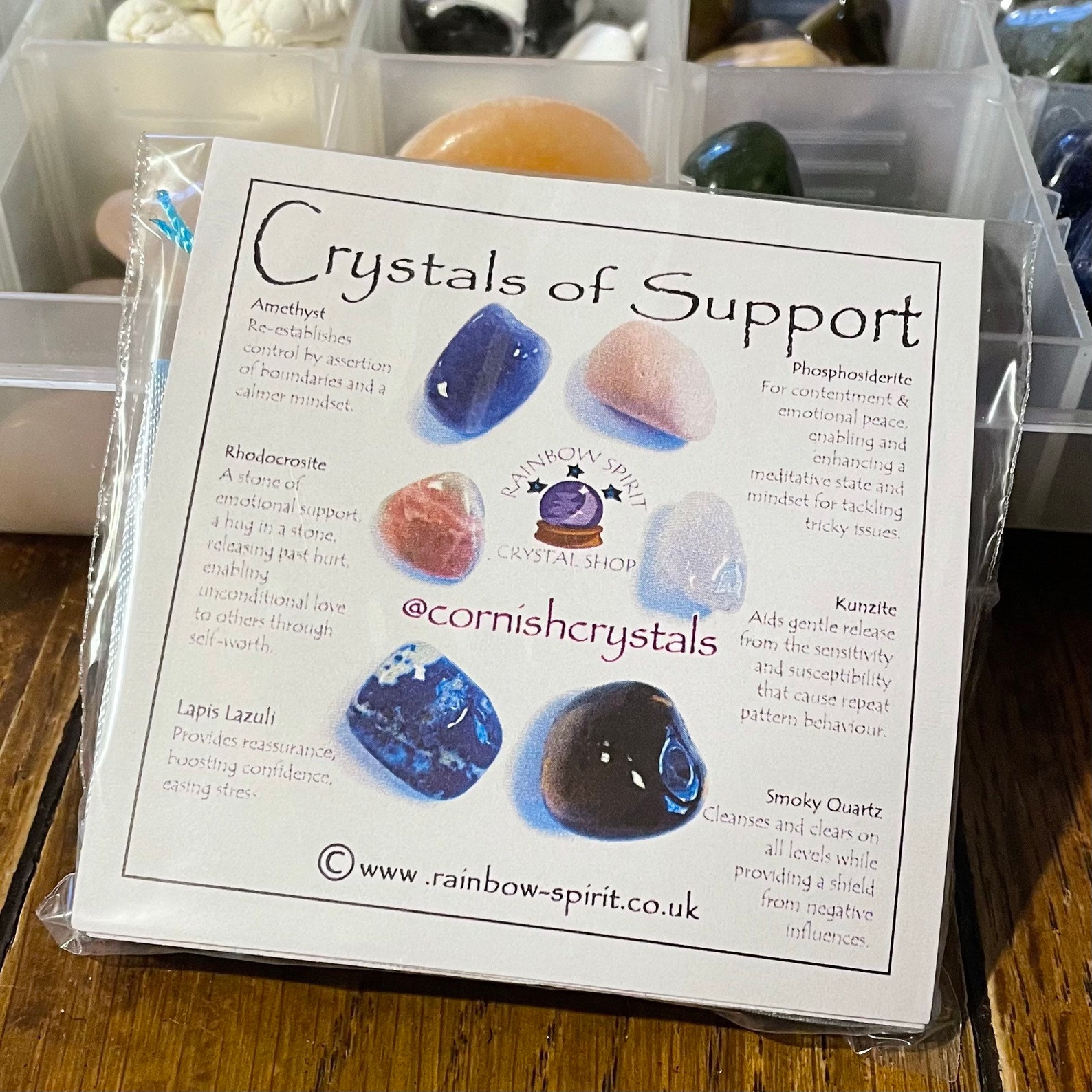 Support Crystal Set - Etsy