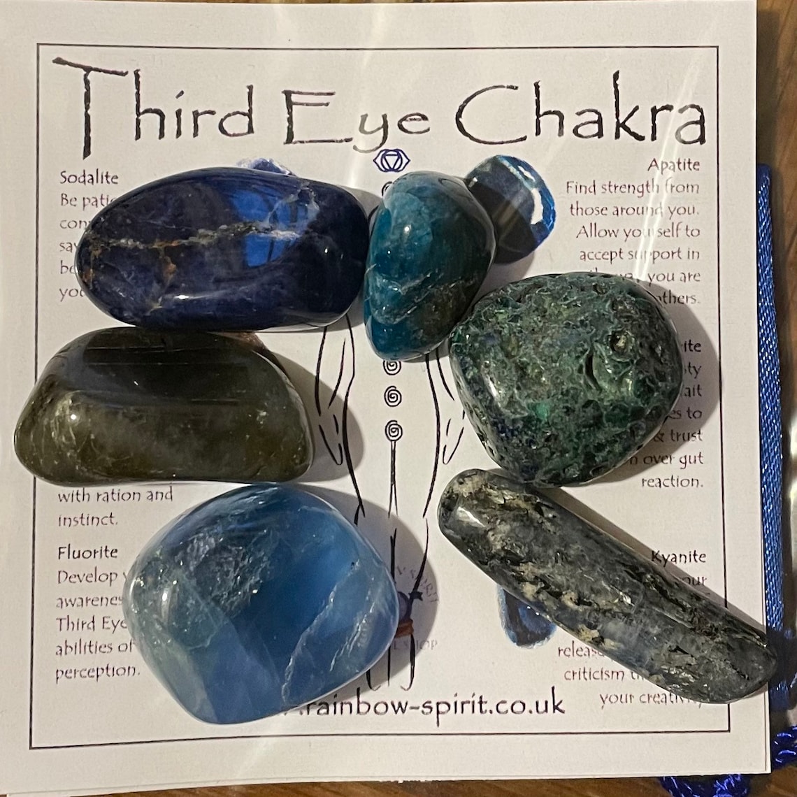 Third Eye Chakra Crystal Set | Etsy