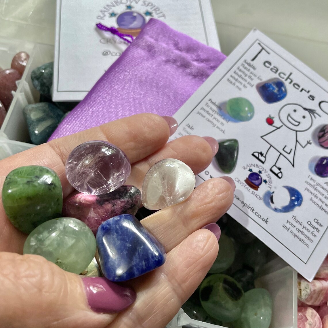 Teacher's Gift Crystal Set - Etsy UK