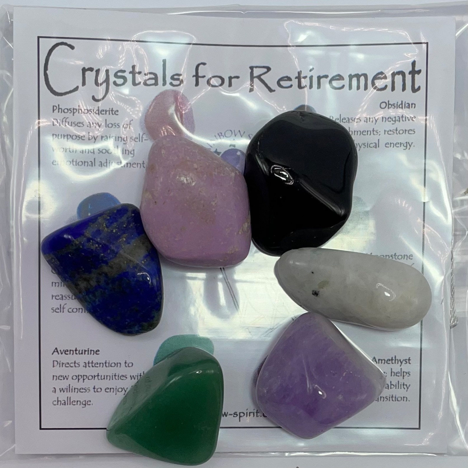 Crystals for Retirement - Etsy