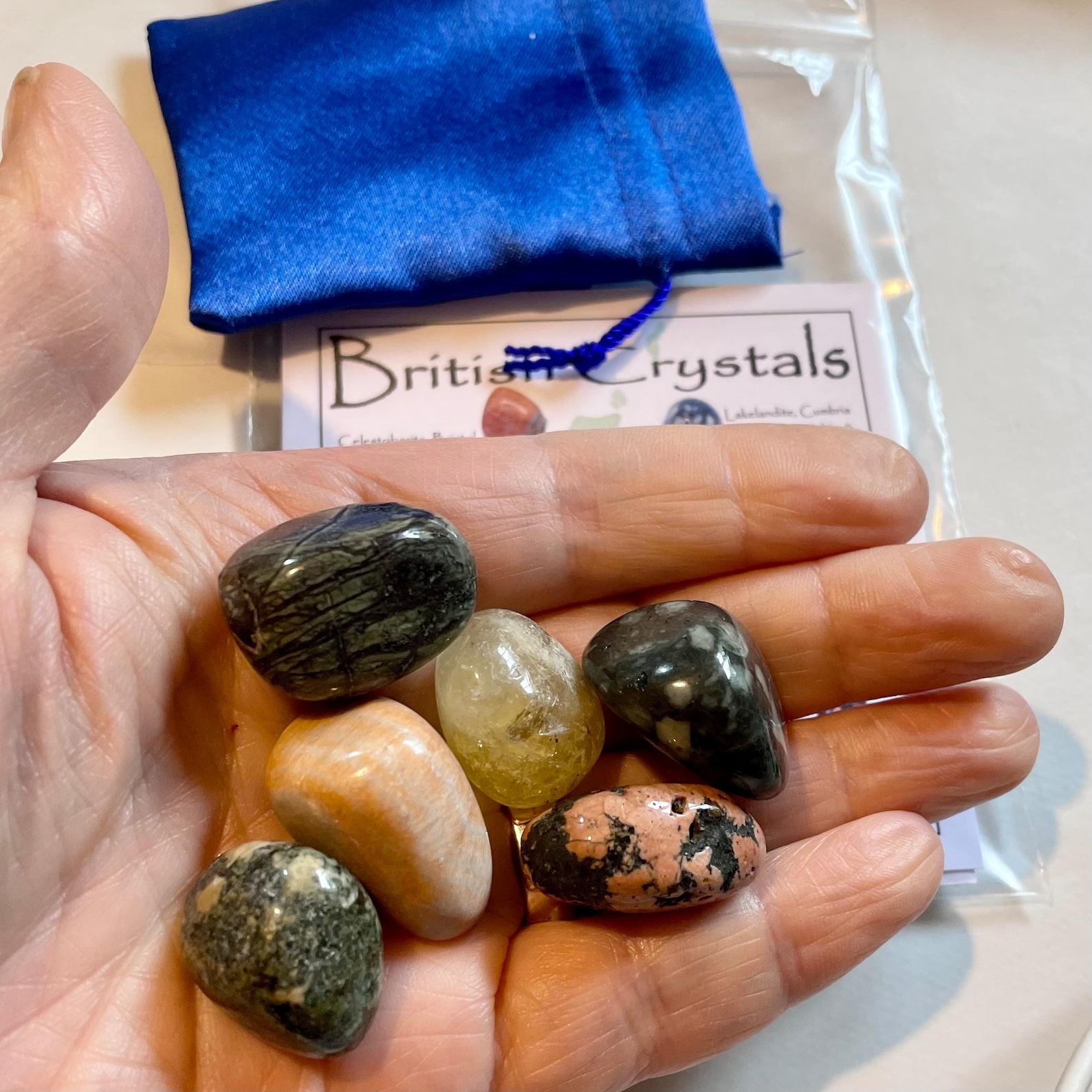 British Crystals Set of Stones From England Wales & Cornwall - Etsy UK