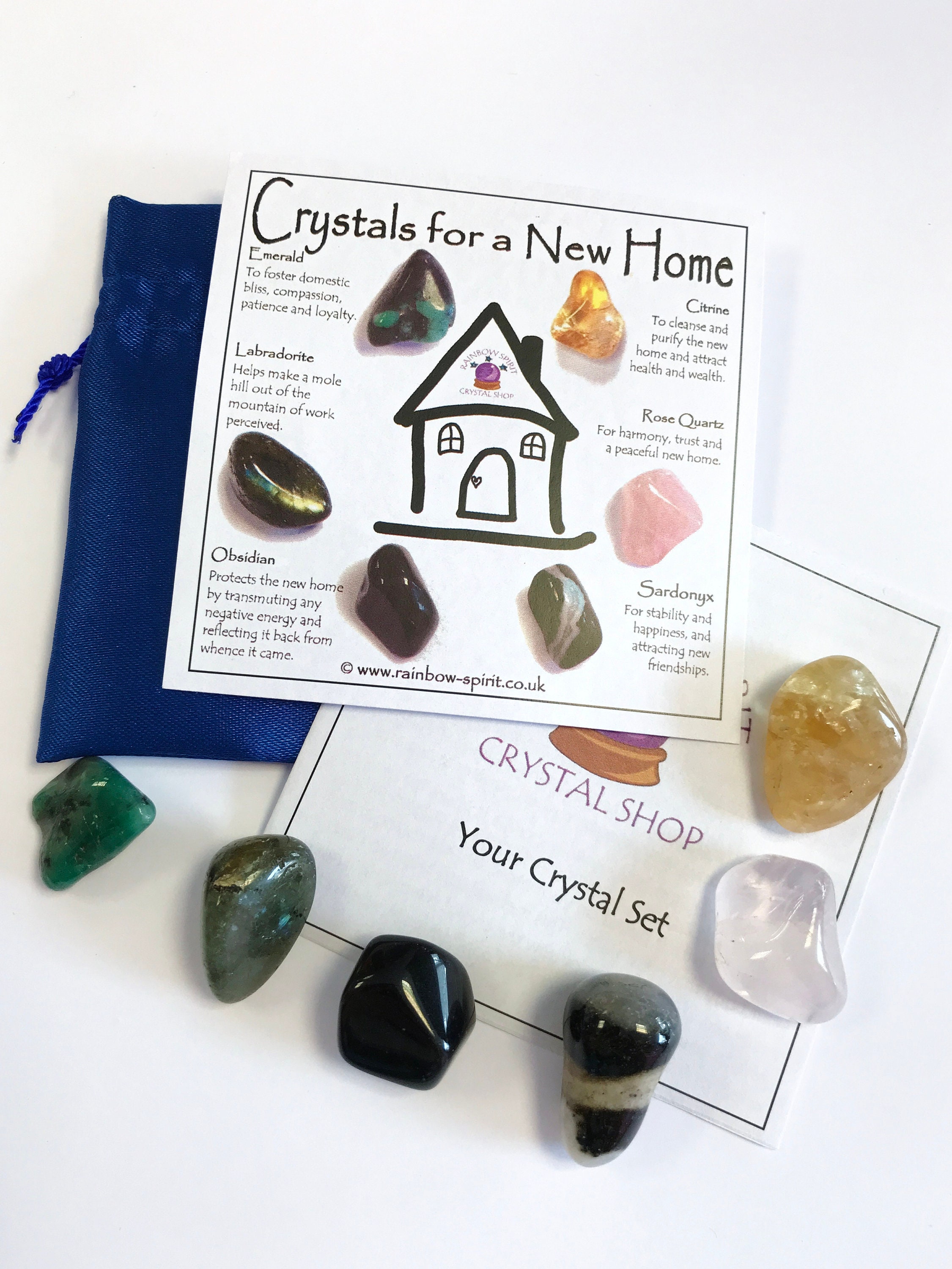 New Home Crystal Set - Etsy UK