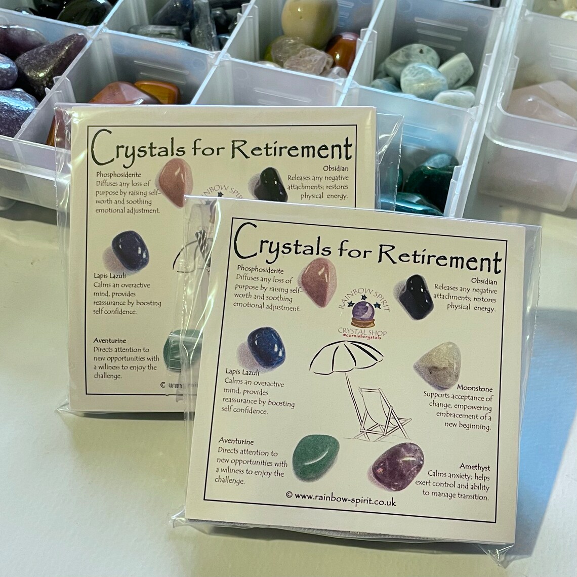 Crystals for Retirement - Etsy