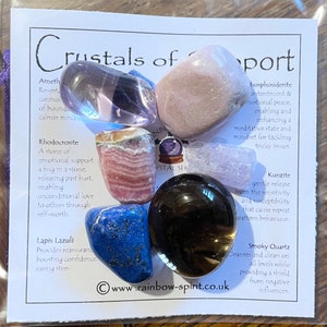 Support Crystal Set - Etsy
