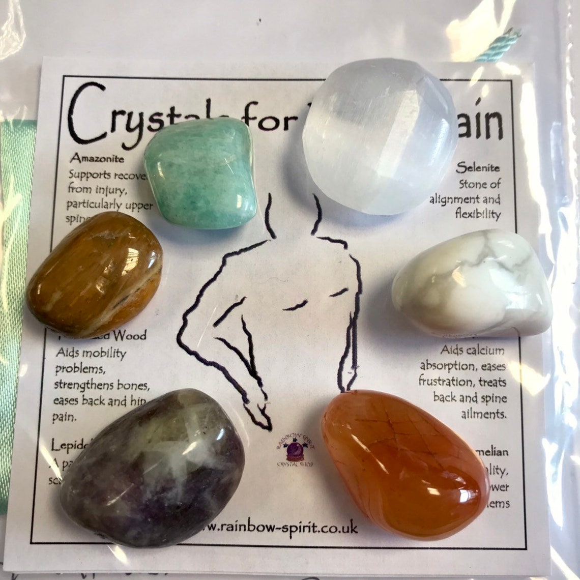 Crystal Set for Back Pain - Etsy