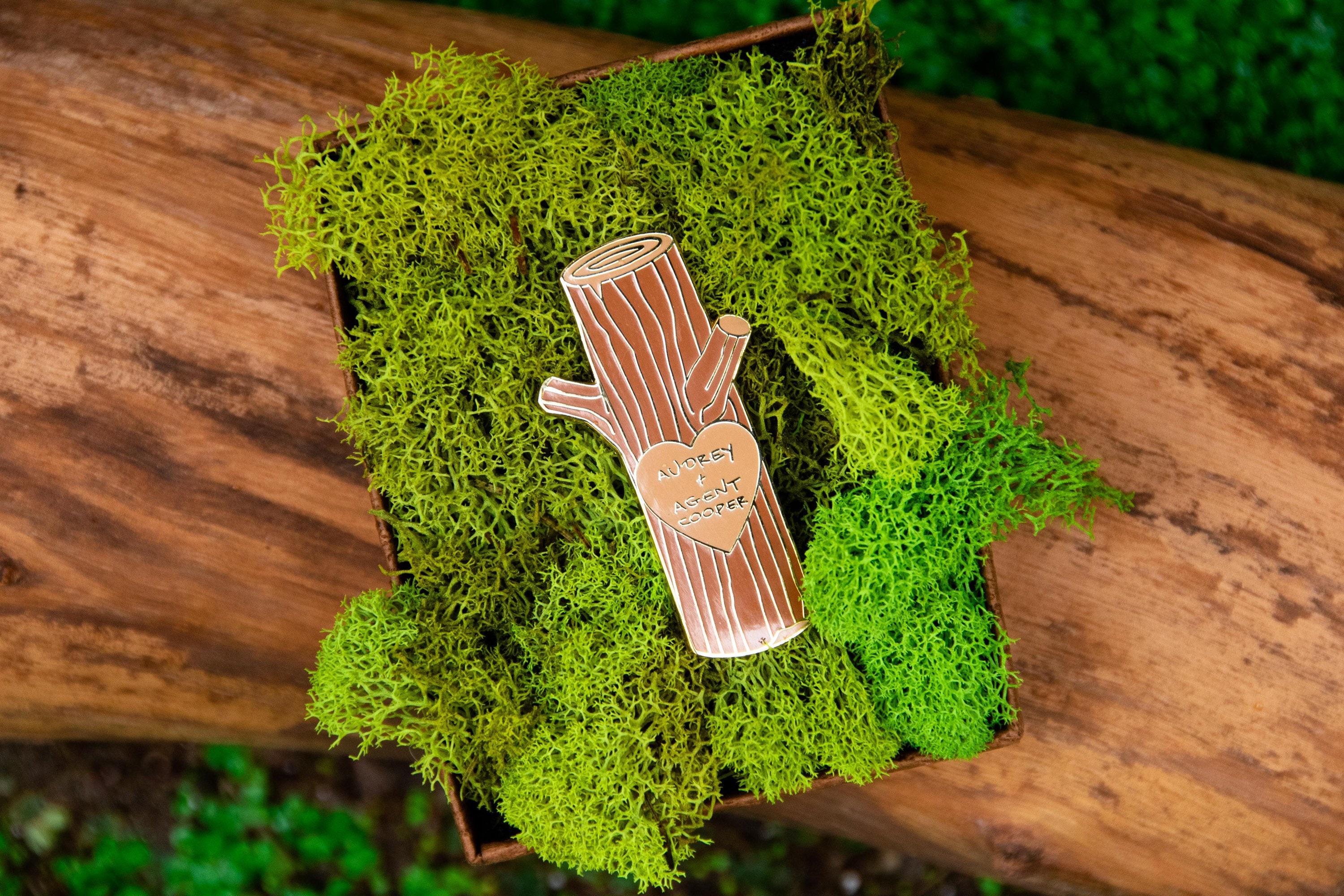 Audreycooper Log Pin | Etsy