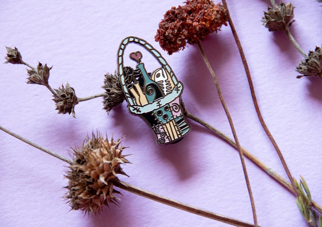 Sally Inspired Nightmare Pin - Etsy