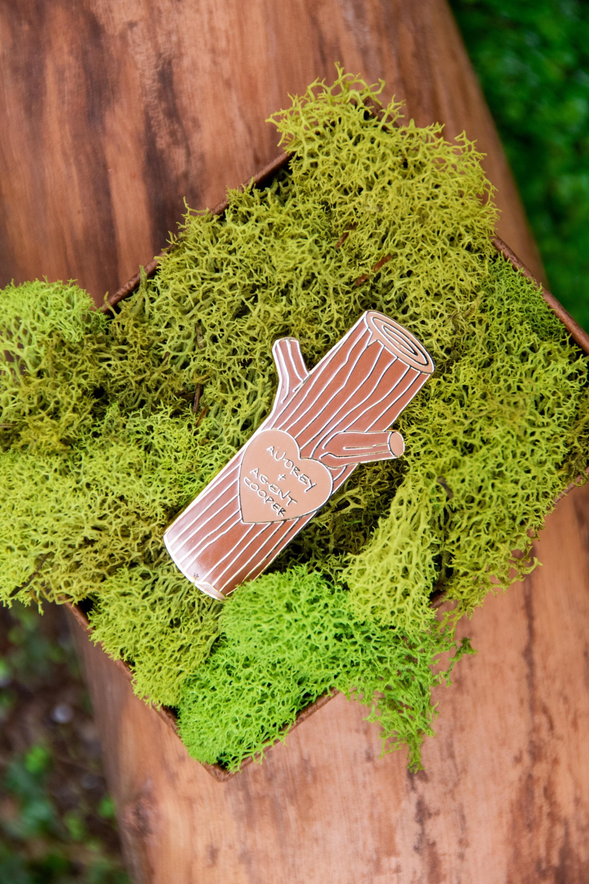 Audreycooper Log Pin | Etsy