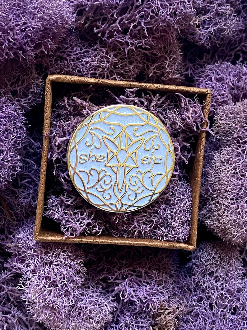 She Elf Enchanted Pin - Etsy