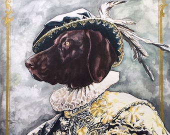 Custom Gsp Portrait - Etsy