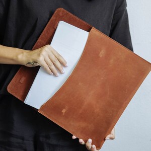 Leather Folder for Documents and Papers A4, Personalized Business ...