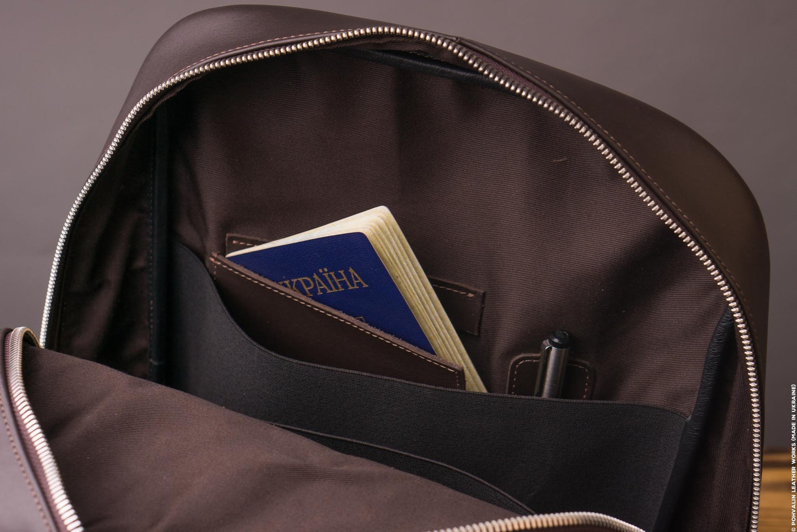 Leather Backpack Men for Laptop Personalized Black City | Etsy