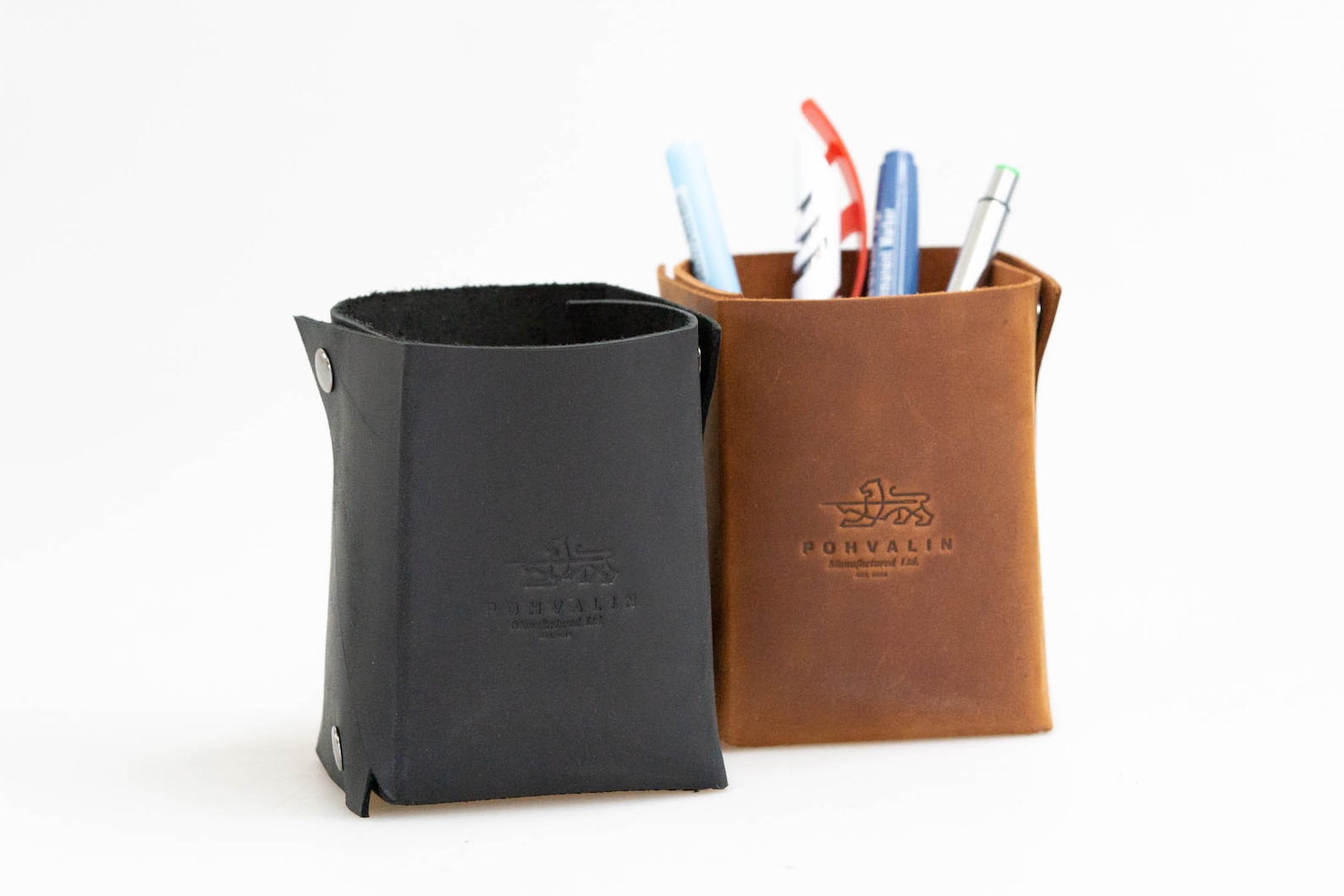 Leather Pencil Cup Personalized - Etsy