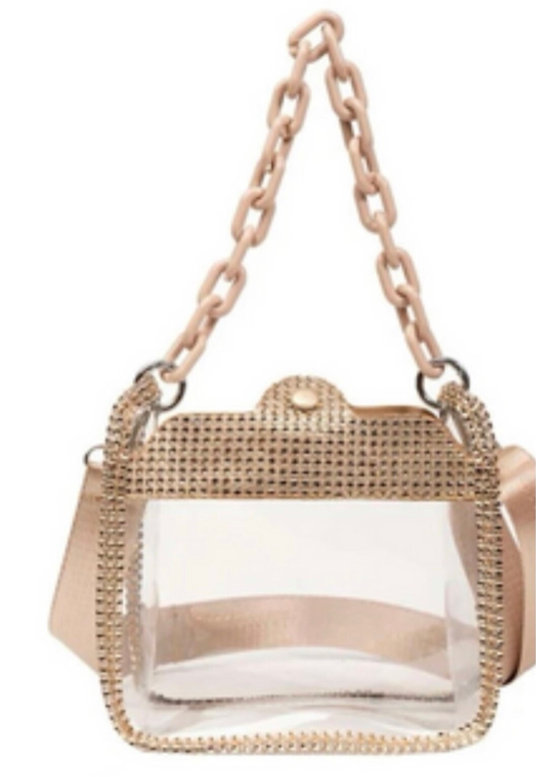 Faux Rhinestone Gameday Stadium Clear Purse - Etsy