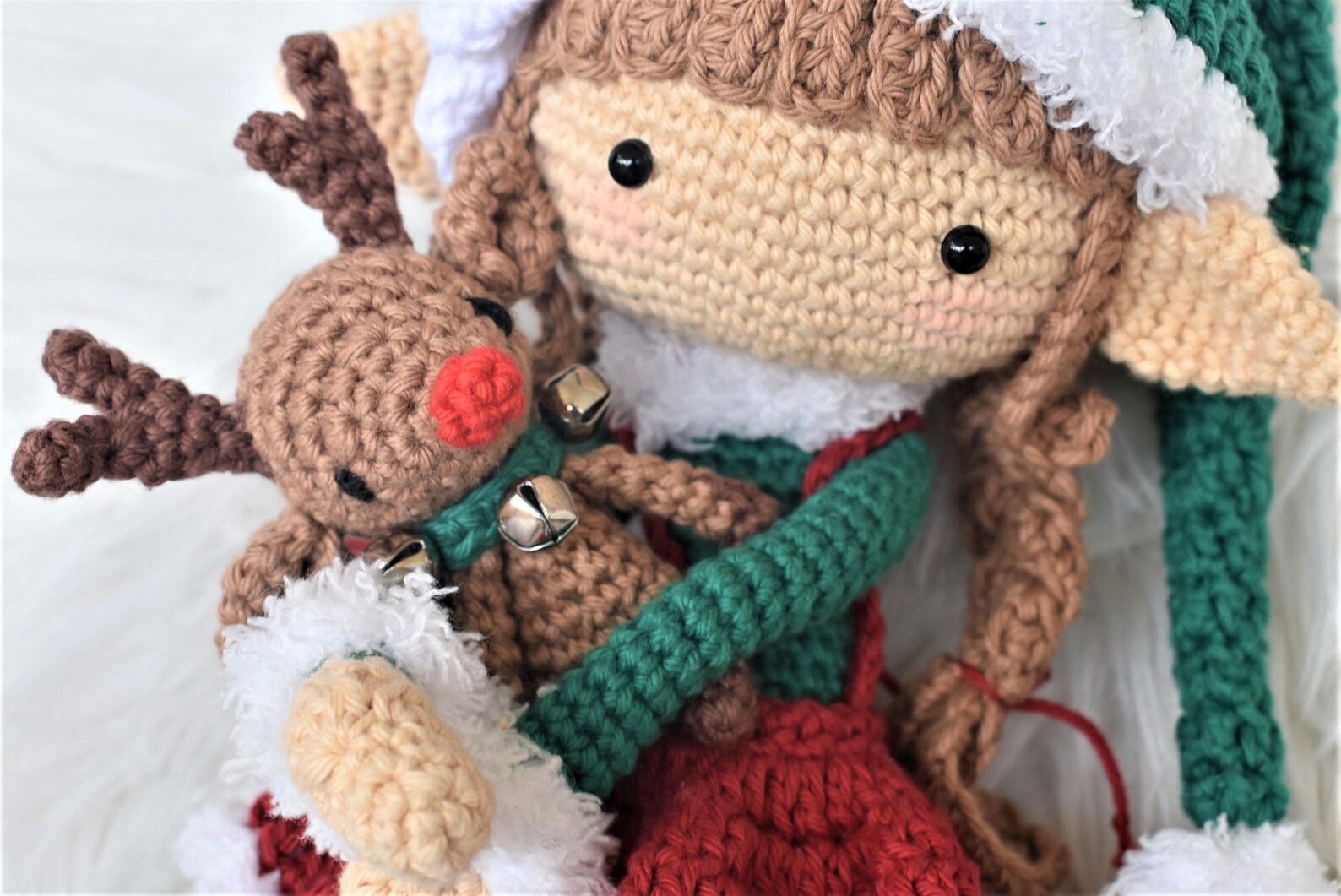 Rudolph the Tiny Reindeer Crochet Pattern / Amigurumi / Photo Tutorial ...