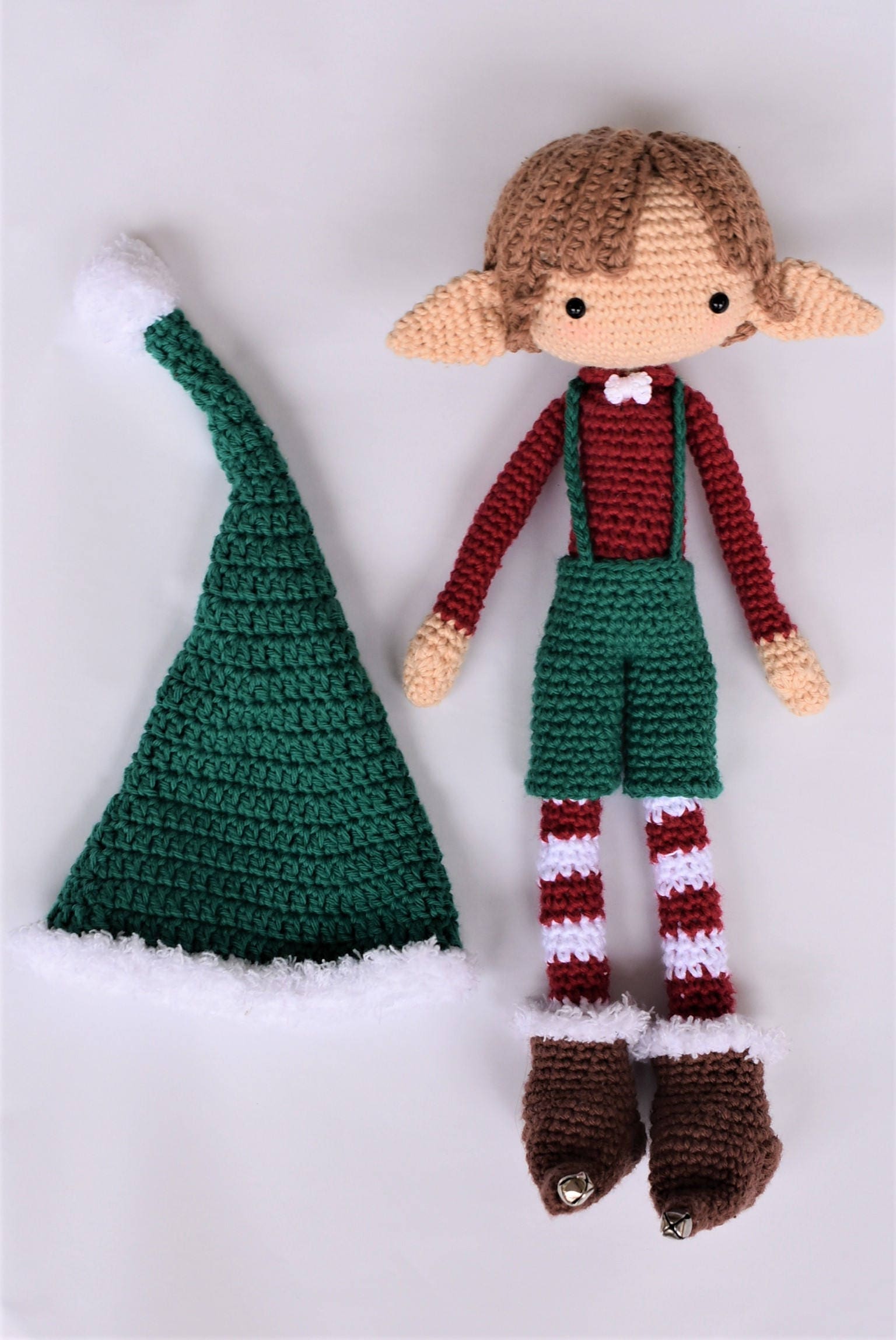 Jingle the Elf Crochet Doll Pattern / Amigurumi / Photo | Etsy