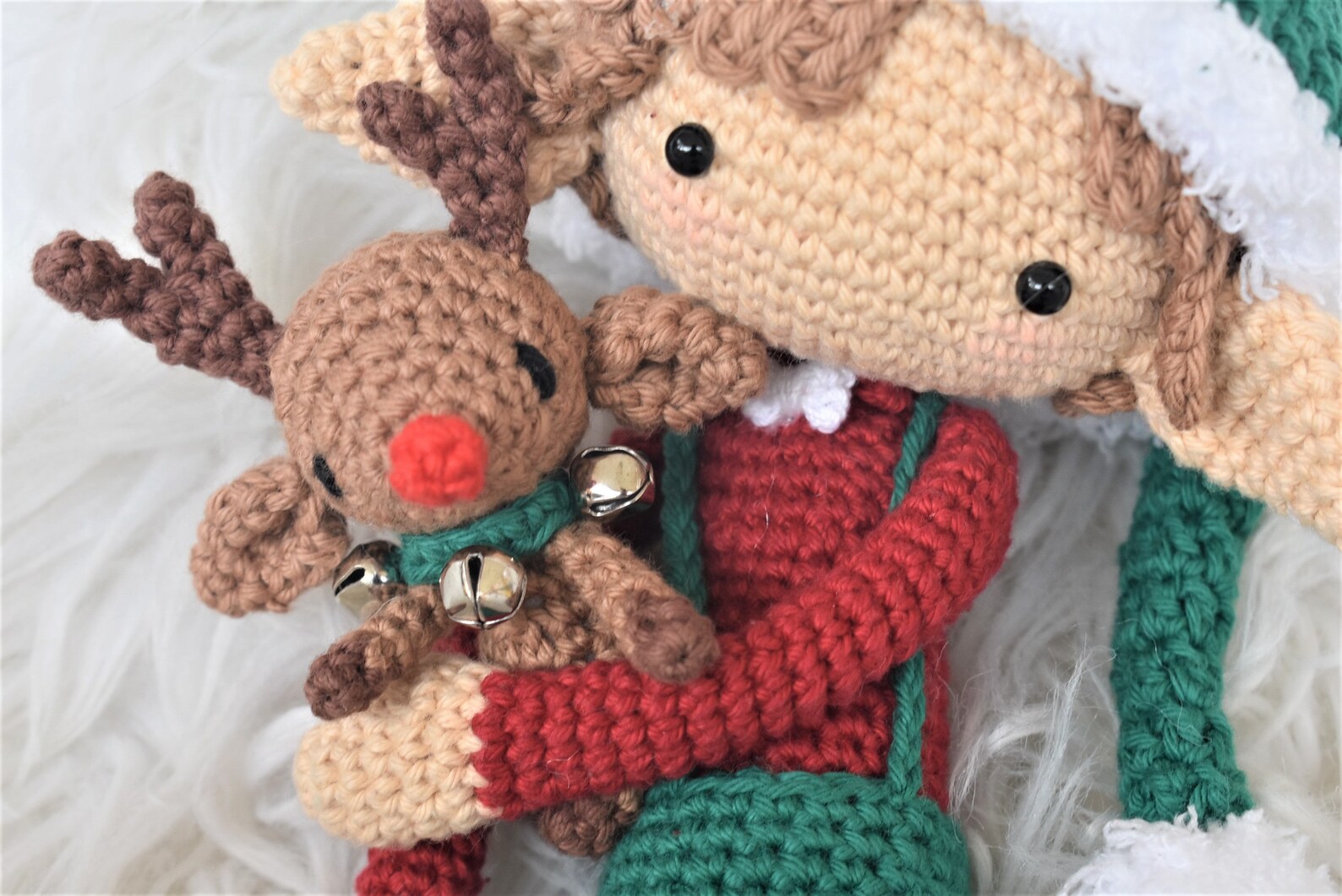 Rudolph the Tiny Reindeer Crochet Pattern / Amigurumi / Photo - Etsy