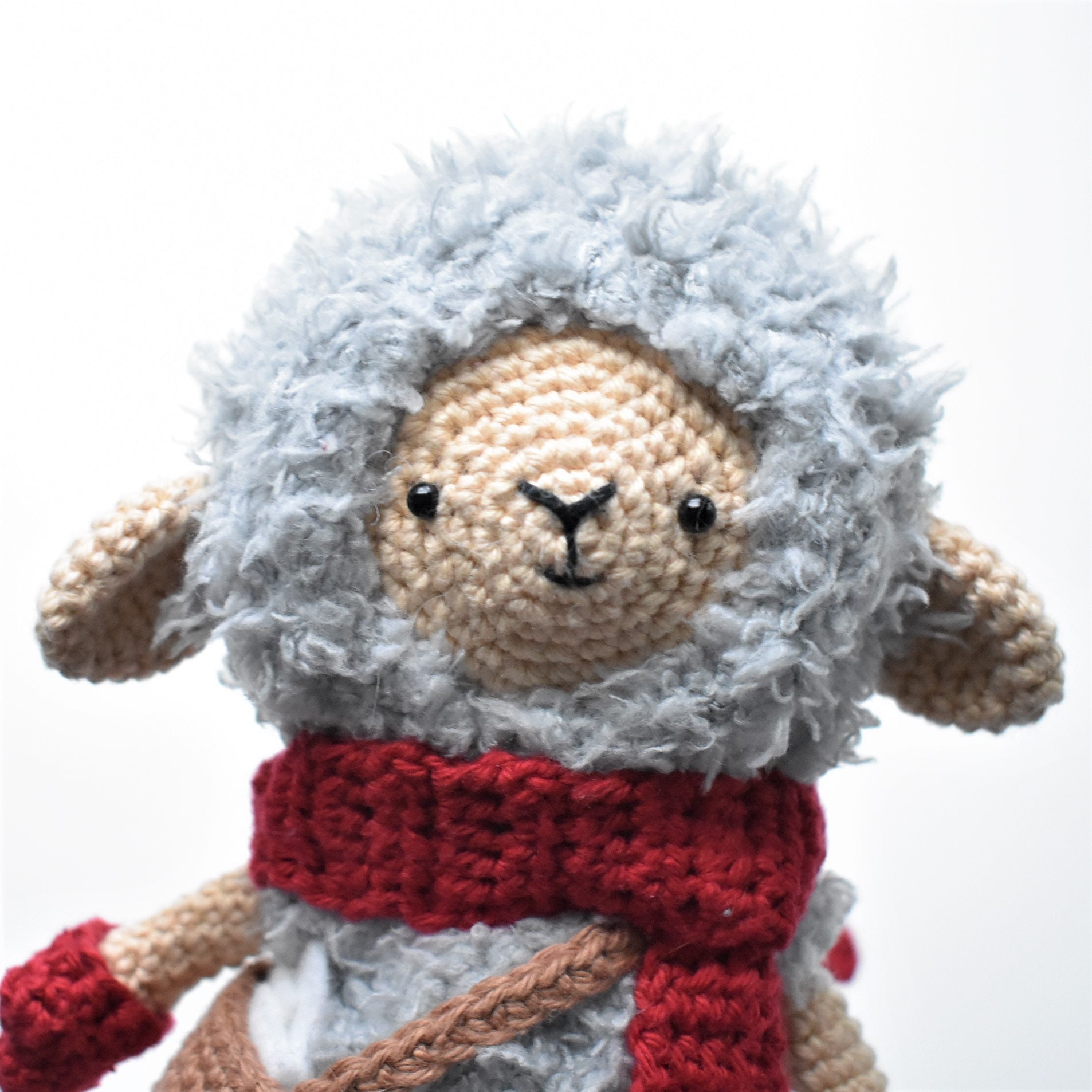 Sheldon the Sheep Crochet Amigurumi Pattern / Photo Tutorial / Instant ...