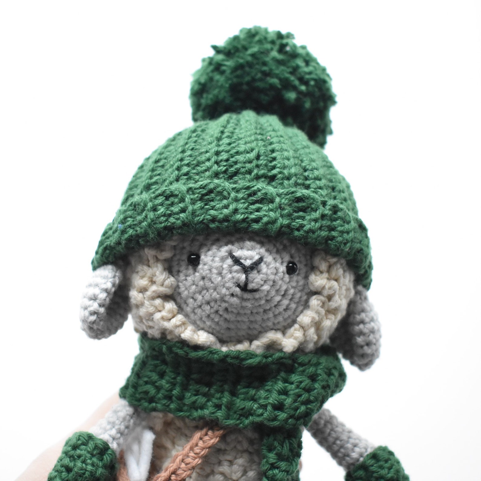 Sheldon the Sheep Crochet Amigurumi Pattern / Photo Tutorial / Instant ...