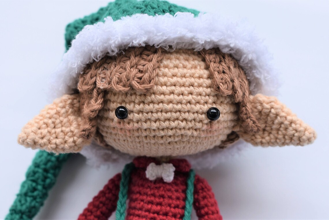 Jingle the Elf Crochet Doll Pattern / Amigurumi / Photo - Etsy