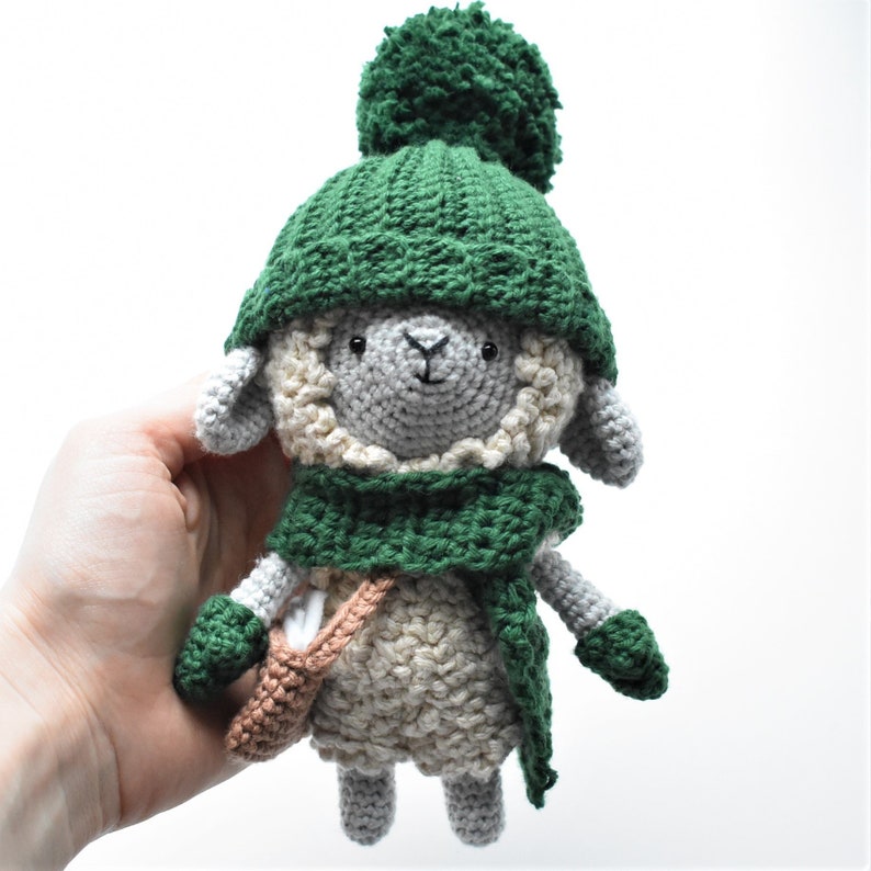 Sheldon the Sheep Crochet Amigurumi Pattern / Photo Tutorial / Instant ...