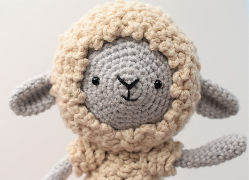 Sheldon the Sheep Crochet Amigurumi Pattern / Photo Tutorial / Instant ...