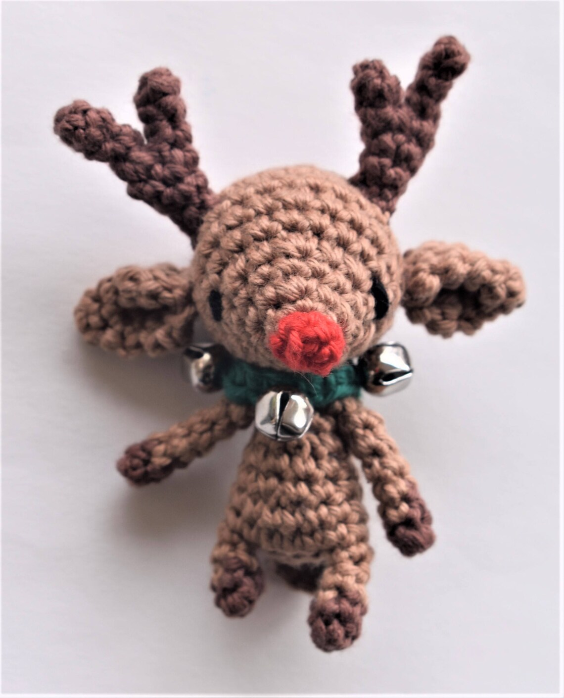 Rudolph the Tiny Reindeer Crochet Pattern / Amigurumi / Photo - Etsy