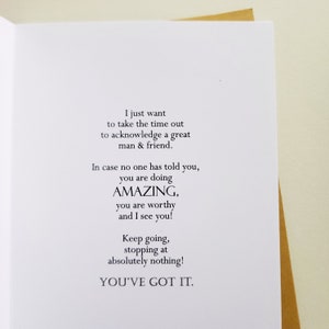 You Are Worthy- Man Empowerment Card - Etsy