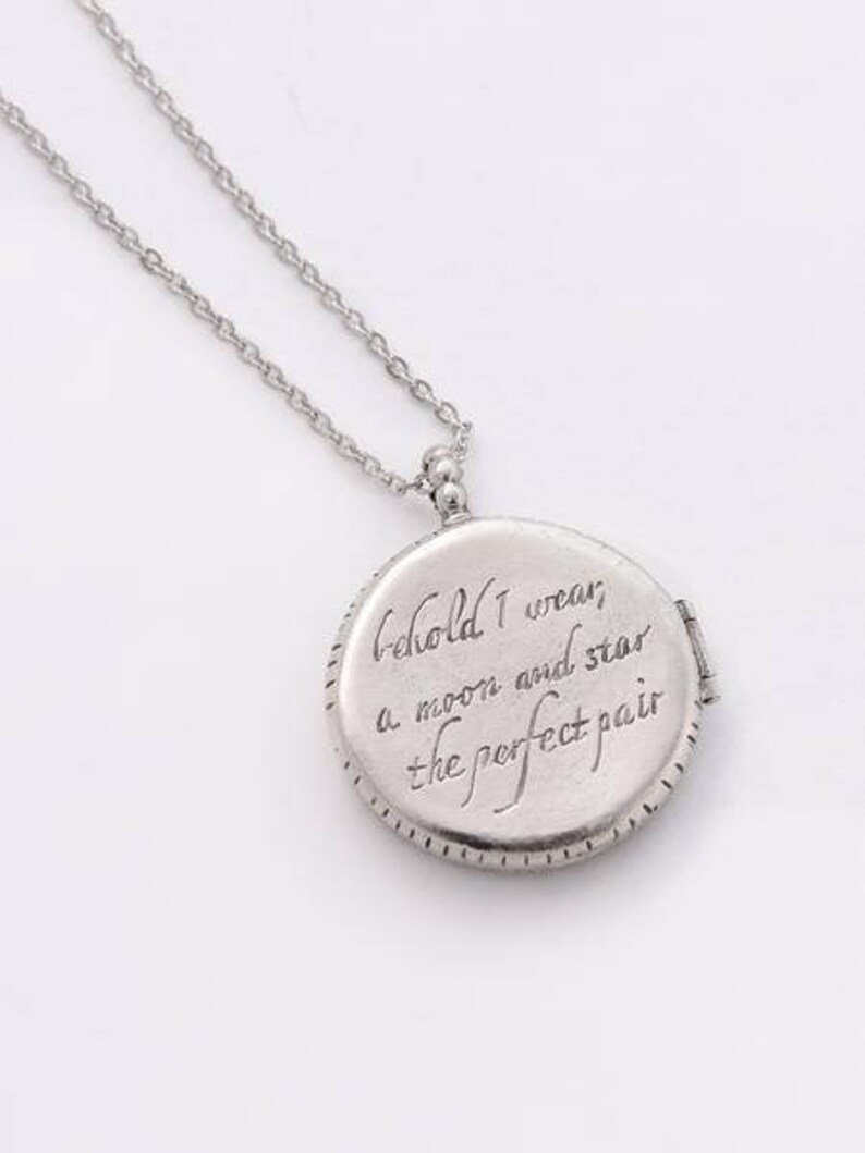 Moon North Star Locket- Ariana Ost - Etsy