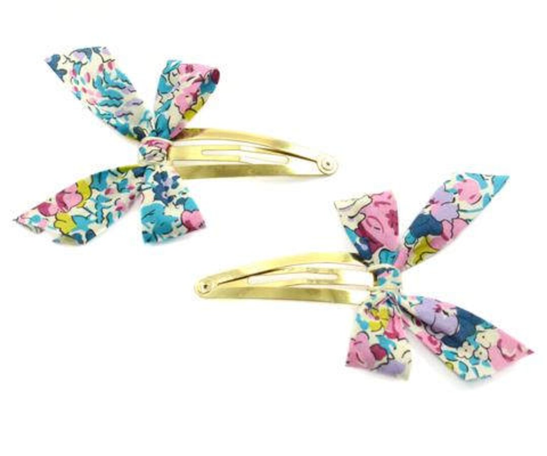 Liberty Print Hair Clip Mini - Etsy