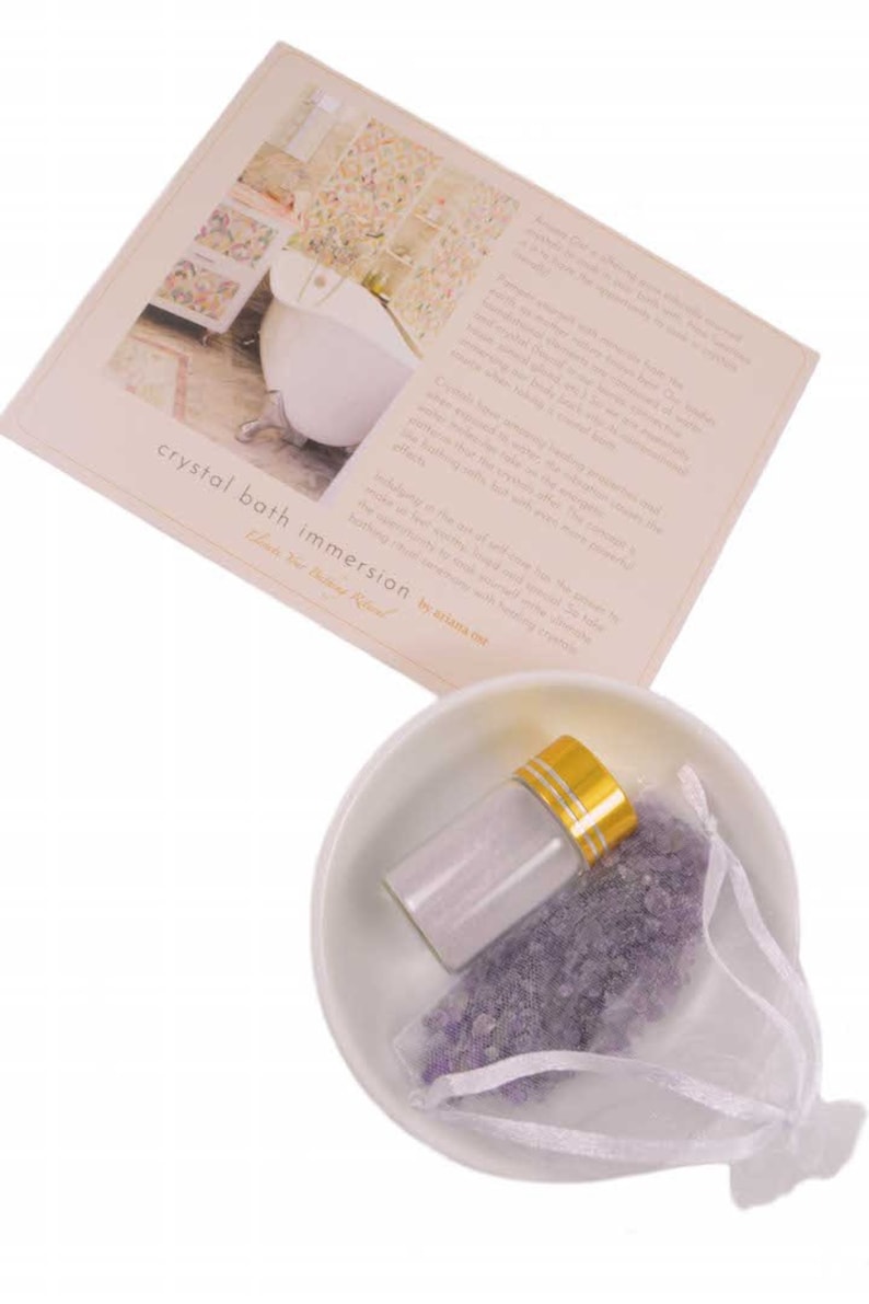 Healing Crystal Bath Immersion Kit - Etsy