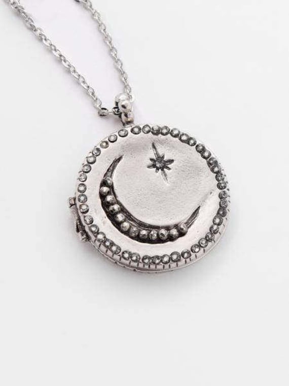 Moon North Star Locket Ariana Ost | Etsy